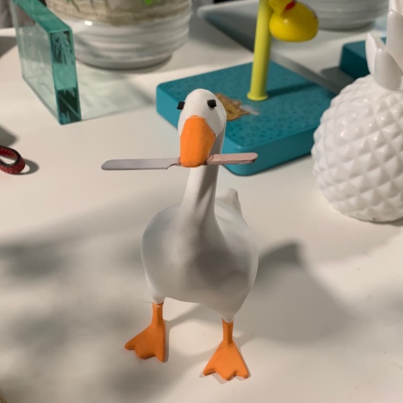 Office | Untitled Goose Game Paper Weight Hand Painted3d Printed | Poshmark